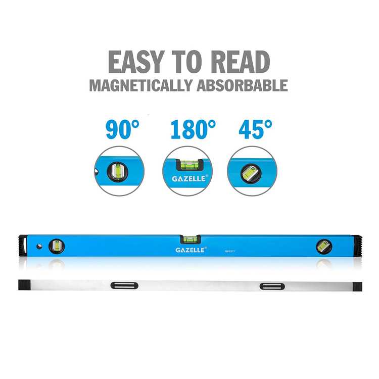 G80377 24 In. Aluminium Magnetic Box Level (60cm)