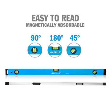 G80377 24 In. Aluminium Magnetic Box Level (60cm)